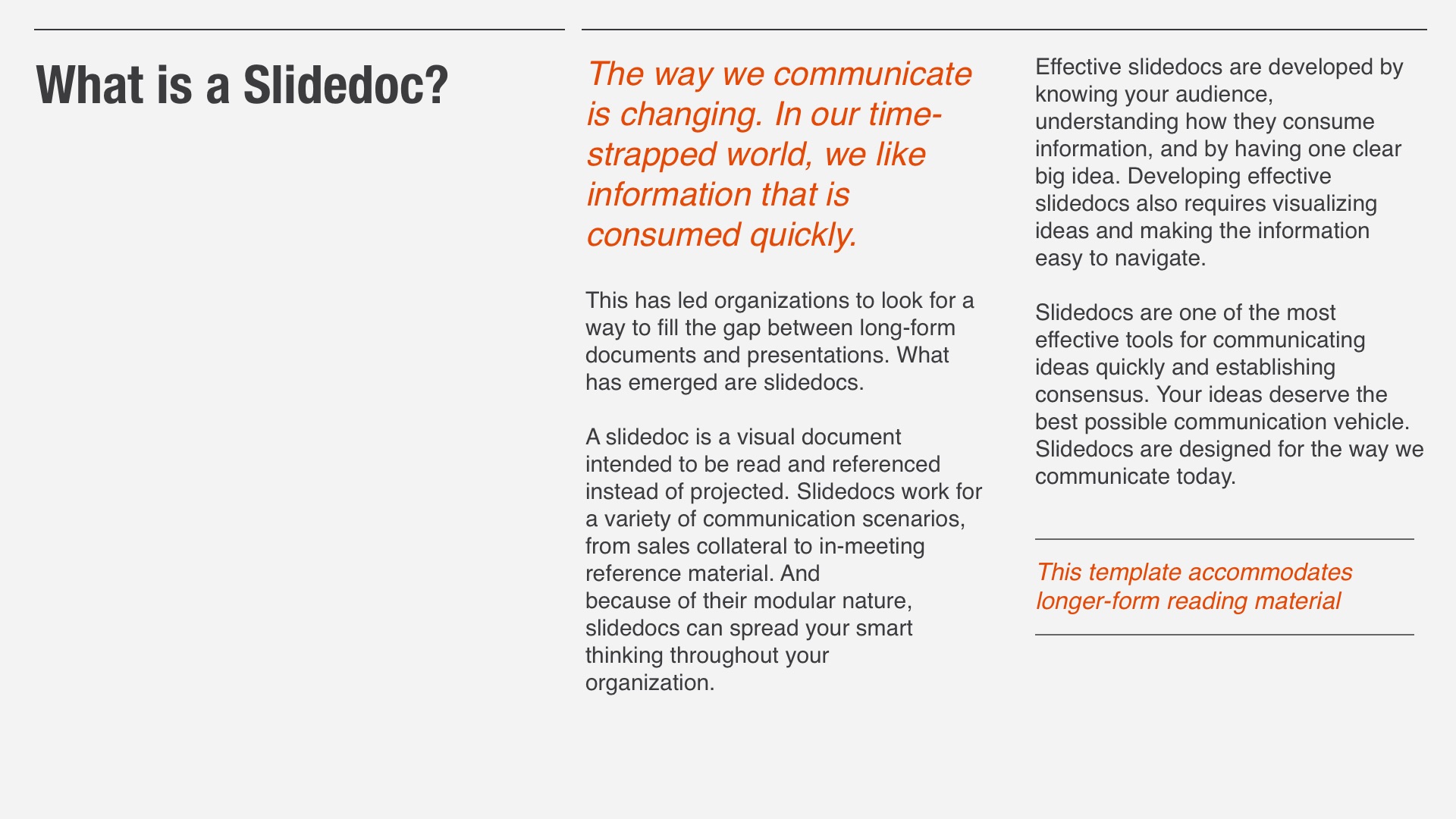 Slidedocs Wide Screen 3 On Flowvella Presentation Software For Mac